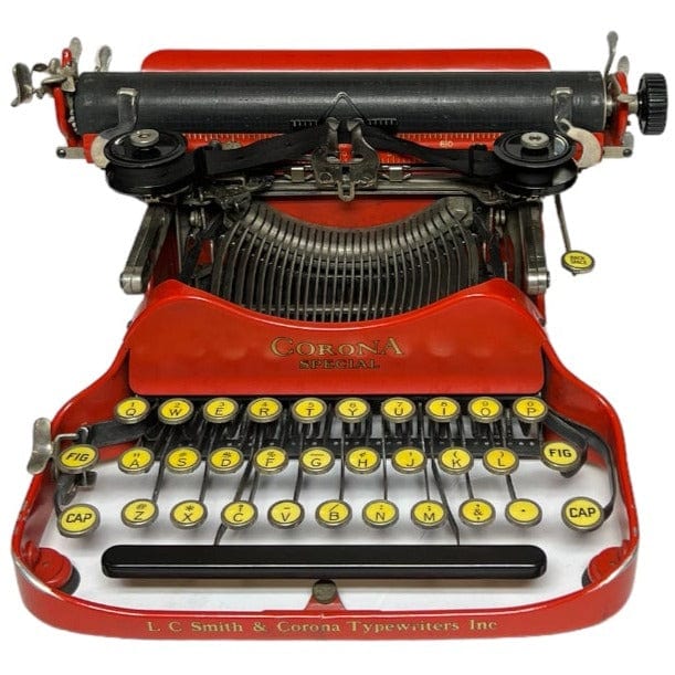 Corona 3 Special (Scarlet Red) Folding Typewriter – Toronto Typewriters