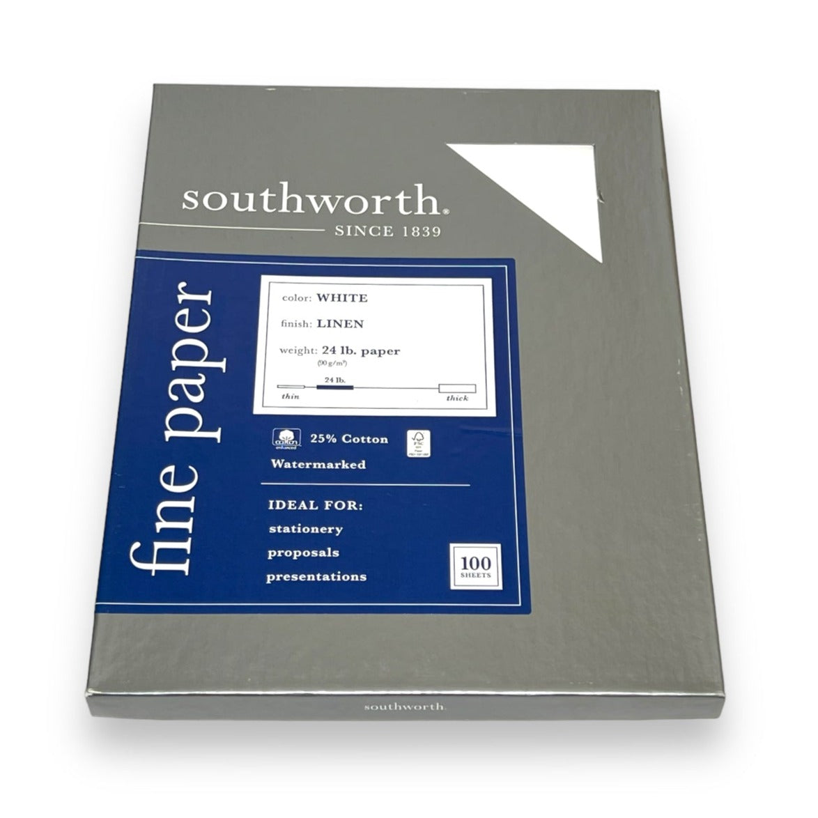 Typewriter Paper - White Linen – Toronto Typewriters